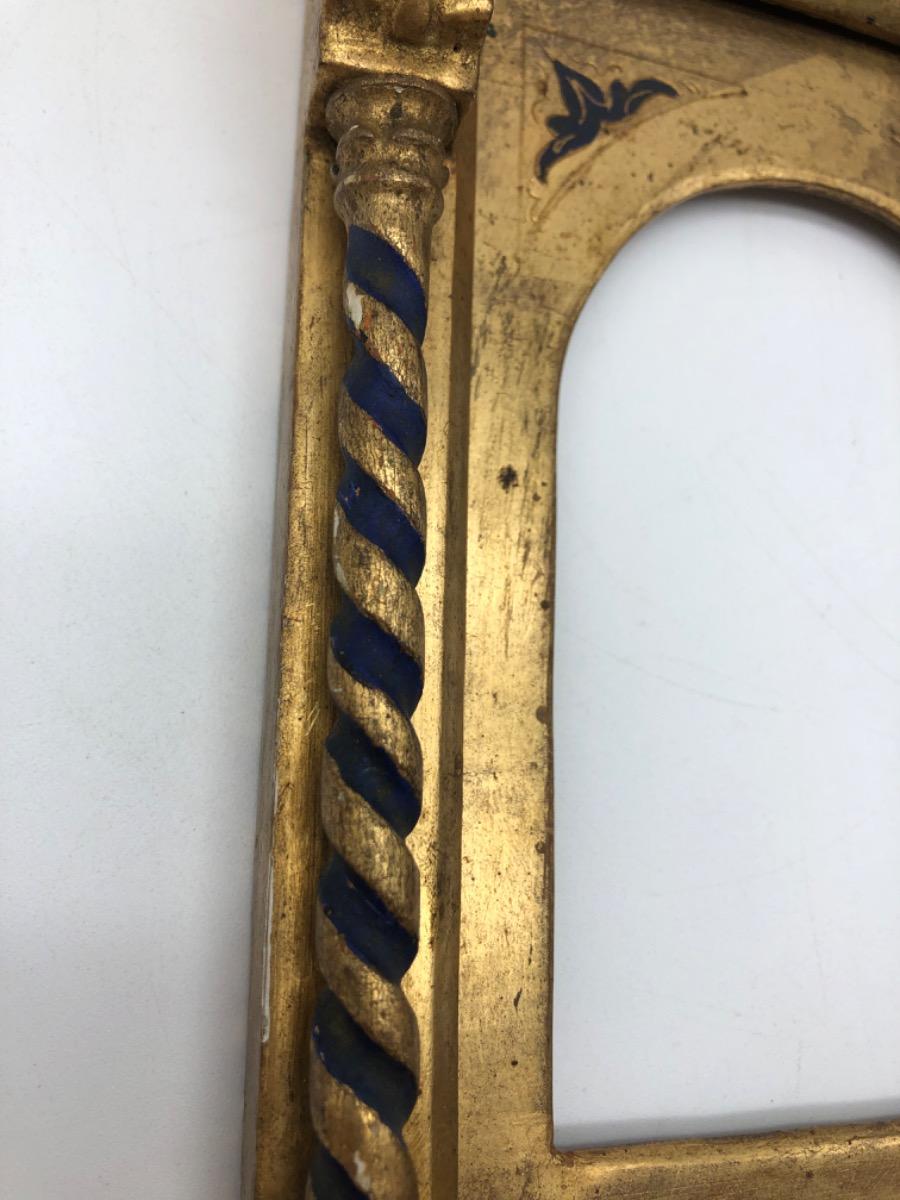 Antique Italian Renaissance style giltwood stoup and frame - Religious ...