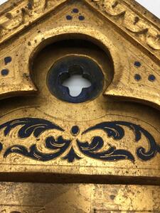 Antique Italian Renaissance style giltwood stoup and frame - Religious ...