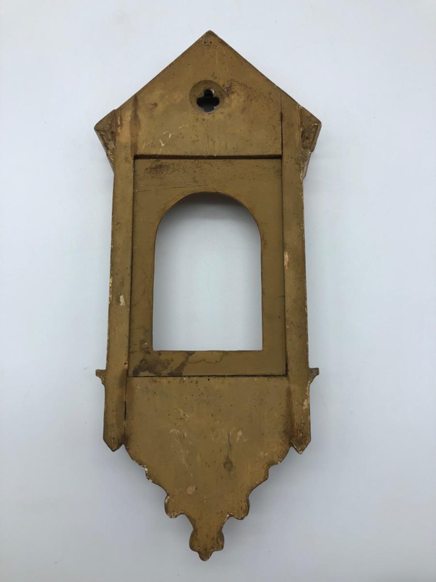 Antique Italian Renaissance style giltwood stoup and frame - Religious ...