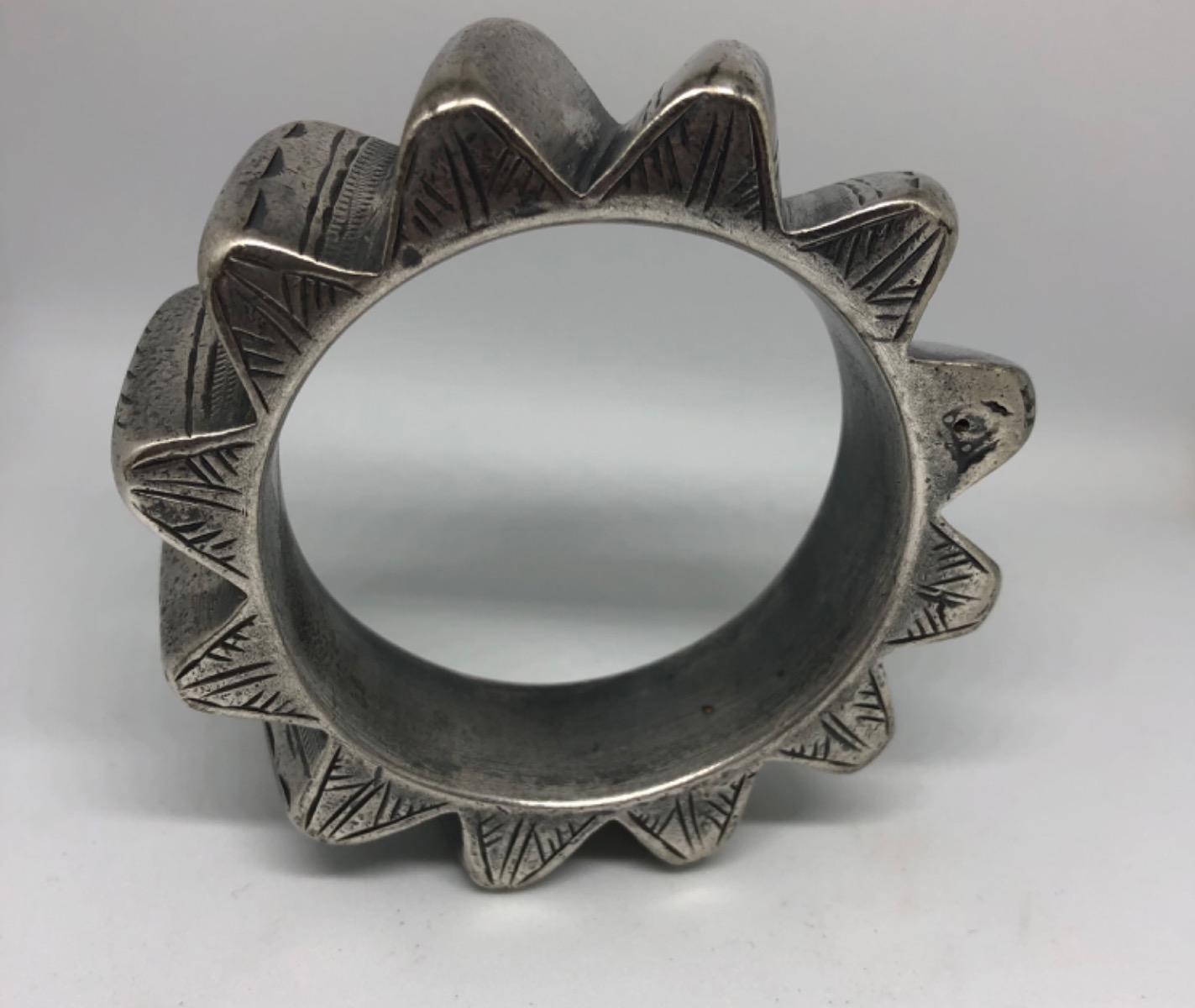 Berber Amazigh Moroccan Aït Atta silver bracelet - Sold items - Arts ...