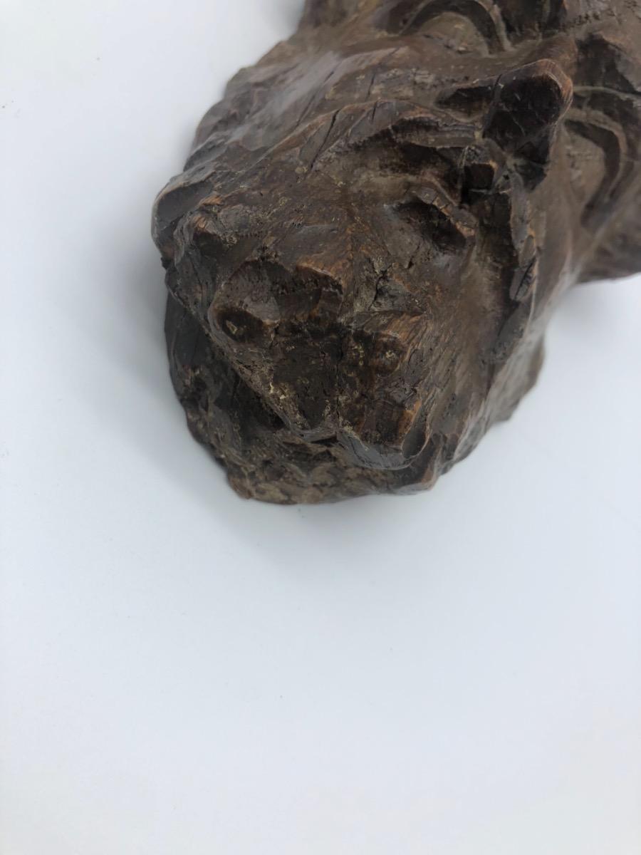 XVIII Religious oaken maskeron - Sold items - Arts and Wood